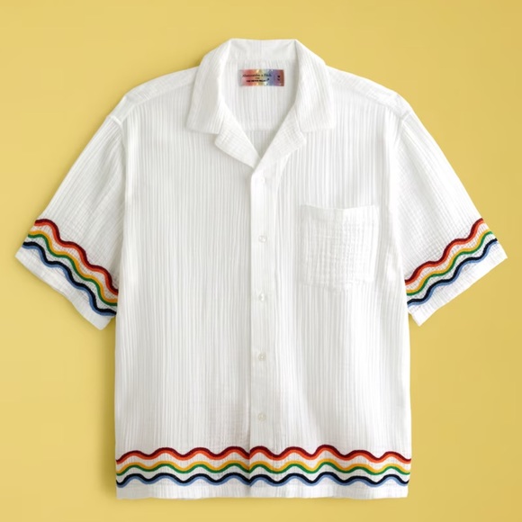 Abercrombie & Fitch | Shirts | Abercrombie Fitch Trevor Project White ...